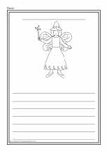 Sleeping Beauty colour and write worksheets (SB6156) - SparkleBox