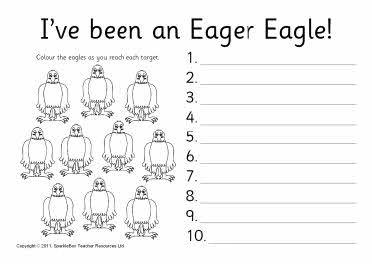 Eagle-themed target sheets (SB6224) - SparkleBox