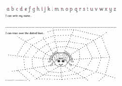 Name writing and pencil control worksheets (SB6277) - SparkleBox