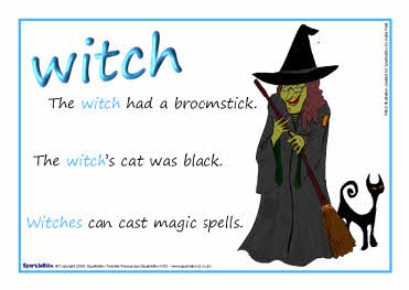Which and witch posters (SB6296) - SparkleBox