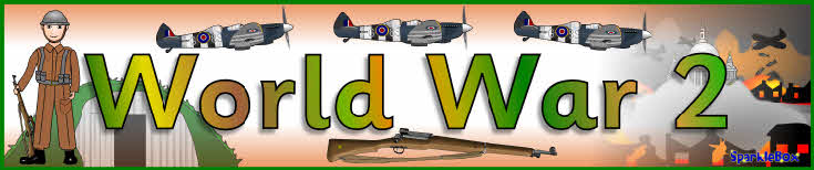 World War 2 display banner (SB6326) - SparkleBox