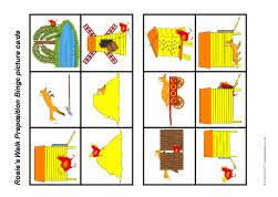 Rosie’s Walk prepositions bingo (SB6337) - SparkleBox