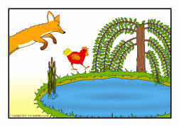 Rosies Walk story visual aids (SB6334) - SparkleBox