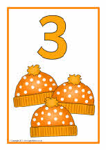 Winter number posters 1-20 (SB6343) - SparkleBox