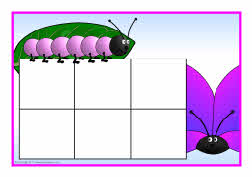 Editable caterpillar and butterfly-themed bingo templates (SB6377 ...