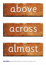 Year 4/5 medium-frequency words on bricks (SB6390) - SparkleBox