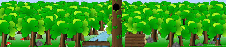 Gruffalo forest small world scenery (SB6412) - SparkleBox