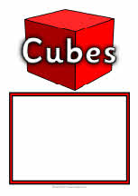 3D shapes A4 page templates (SB6436) - SparkleBox