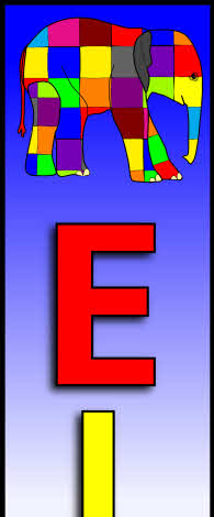 Elmer display banner - vertical (SB6456) - SparkleBox