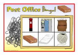 Post Office bingo (SB6466) - SparkleBox