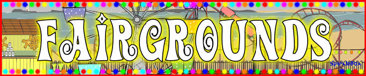 Fairgrounds display banner (SB6547) - SparkleBox