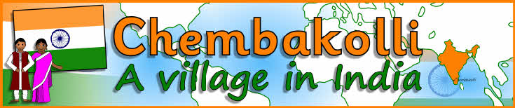 Chembakolli - A village in India display banner (SB6578) - SparkleBox
