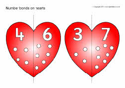 Number bonds to 10 on hearts (SB6709) - SparkleBox