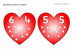 Number bonds to 10 on hearts (SB6709) - SparkleBox