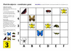Coordinates game set (SB6842) - SparkleBox