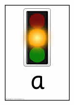 Alphabet picture A4 flash cards (SB6866) - SparkleBox