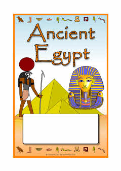 Ancient Egypt editable topic book covers (SB6878) - SparkleBox