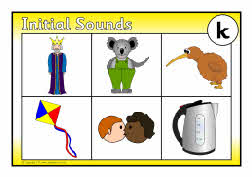 Initial sounds bingo: k (SB6909) - SparkleBox