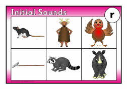 Initial sounds bingo: r (SB6936) - SparkleBox