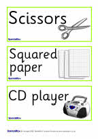 KS2 green-themed classroom signs and labels pack (SB6945) - SparkleBox