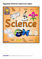 KS2 Egyptian-themed classroom signs and labels pack (SB6959) - SparkleBox