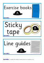 KS2 pirate-themed classroom signs and labels pack (SB6960) - SparkleBox