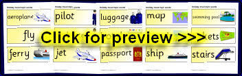 Summer Holiday and Vacation Printable Resources - SparkleBox