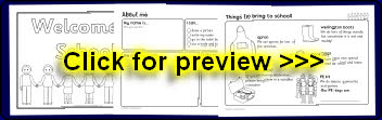 Printable New Class Welcome Packs for Primary School - SparkleBox