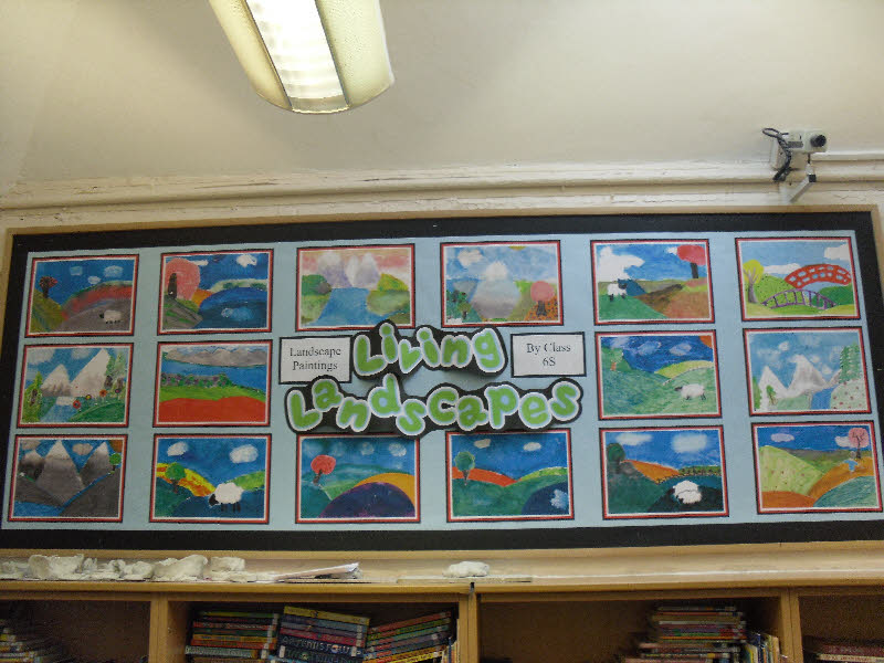 Living Landscapes classroom display photo - Photo gallery - SparkleBox