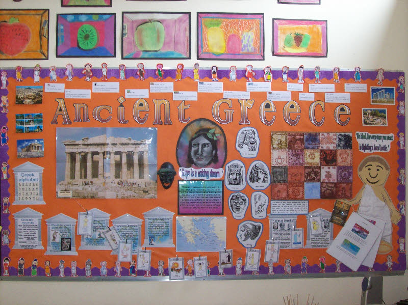 Ancient Greece classroom display photo - Photo gallery - SparkleBox