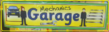 Mechanics Garage role-play classroom display photo - Photo gallery ...