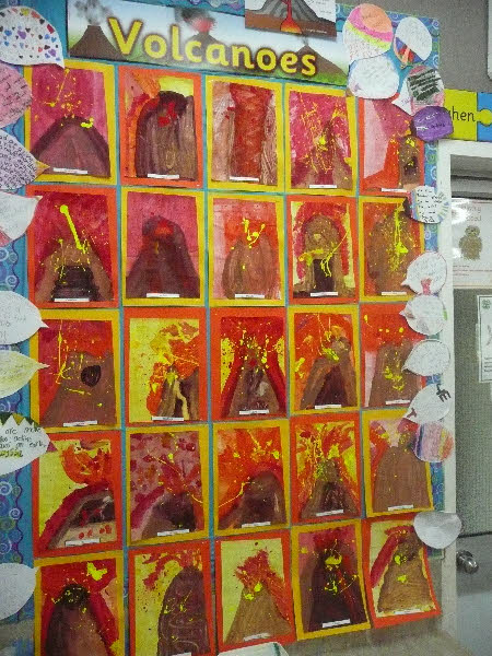 Volcanoes classroom display photo - Photo gallery - SparkleBox