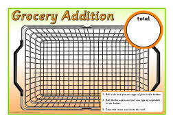 Grocery addition mats (SB7002) - SparkleBox