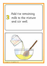 How to make custard instructions (SB7043) - SparkleBox