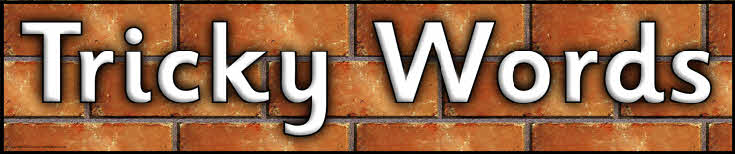 Tricky Words Wall display banners (SB7098) - SparkleBox