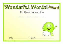 Editable sight words award certificates (SB7093) - SparkleBox