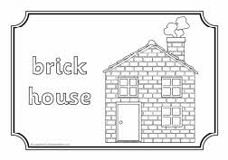 Three Little Pigs colouring sheets (SB7105) - SparkleBox