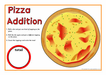 Pizza topping addition mats (SB7130) - SparkleBox