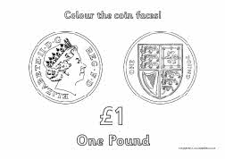 British coins colouring sheets (SB7272) - SparkleBox