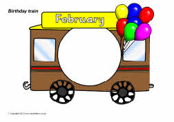 Birthday train display set (SB7299) - SparkleBox