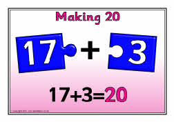 Number bond posters (making 20) (SB7280) - SparkleBox