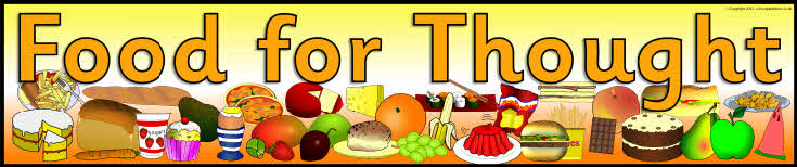 Food for Thought display banner (SB7327) - SparkleBox