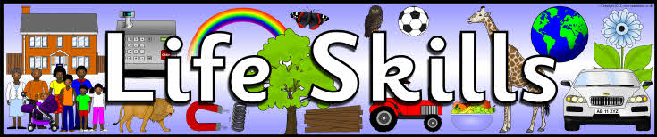 Life Skills display banner (SB7404) - SparkleBox