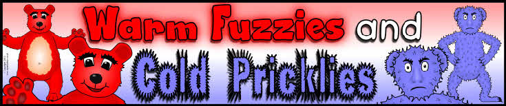 Warm Fuzzies and Cold Pricklies display banners (SB7411) - SparkleBox