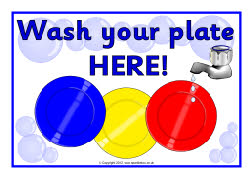 Classroom sink signs (SB7603) - SparkleBox