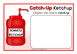 Must-Do Mustard, Catch-Up Ketchup and May-Do Mayo classroom visual aids ...