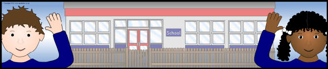 Editable school-themed display banner templates (SB7693) - SparkleBox