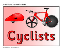 Sports-themed class group signs - A4 (SB7763) - SparkleBox