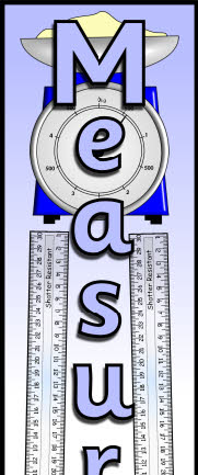Measurement display banner - vertical (SB7812) - SparkleBox