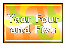 Mixed age primary year group signs (SB7903) - SparkleBox